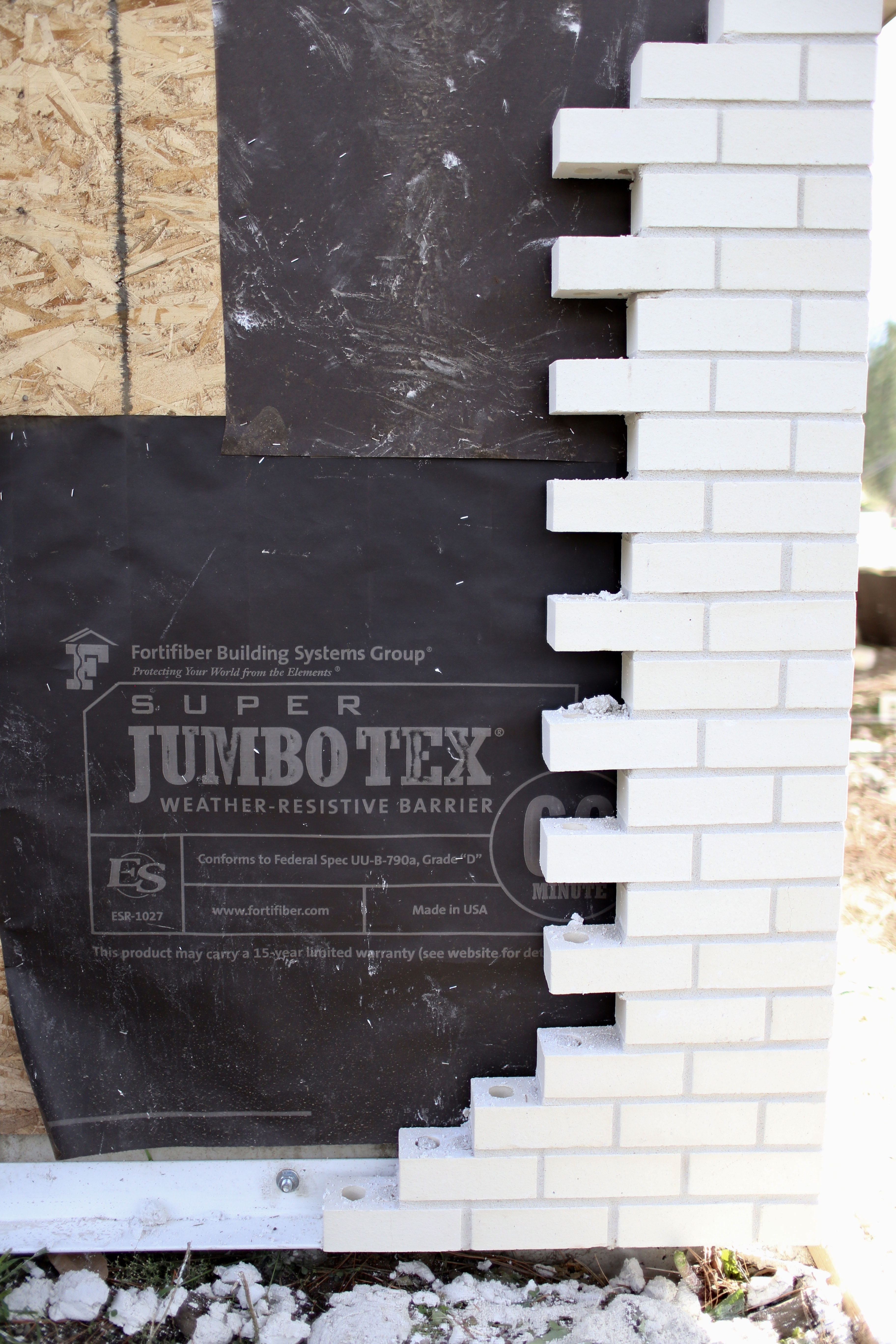 House Update - Brick and Angle Iron - The Farm Chicks